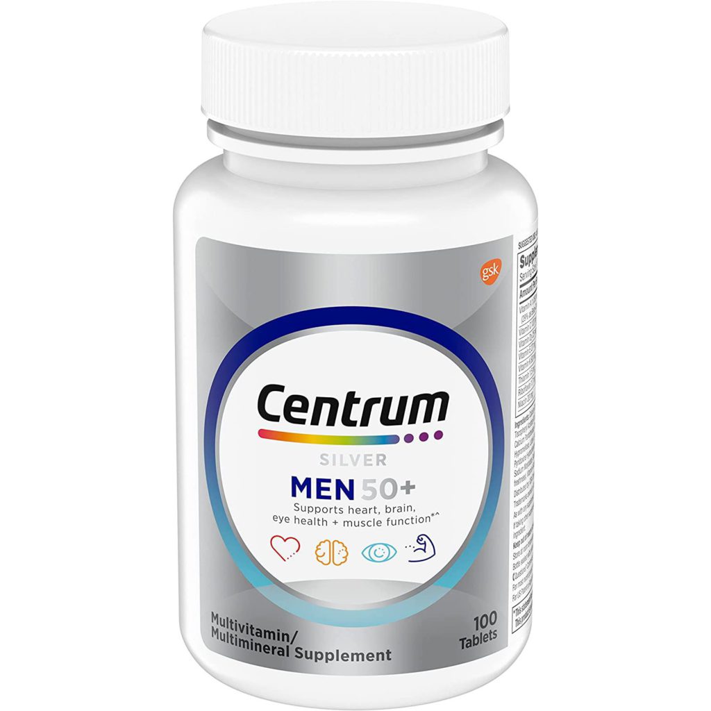 Centrum Silver Men - 100 tabletas. - Vitaminas y Mas