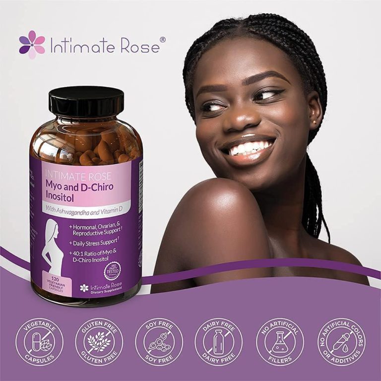 Intimate Rose. Myo Inositol & D-Chiro Inositol con Ashwagandha y ...