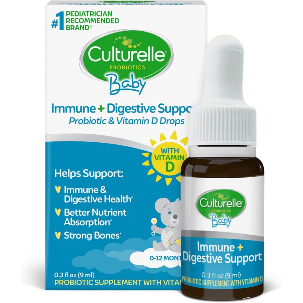 Culturelle Baby. Probióticos para bebés Immune + Digestive Support ...