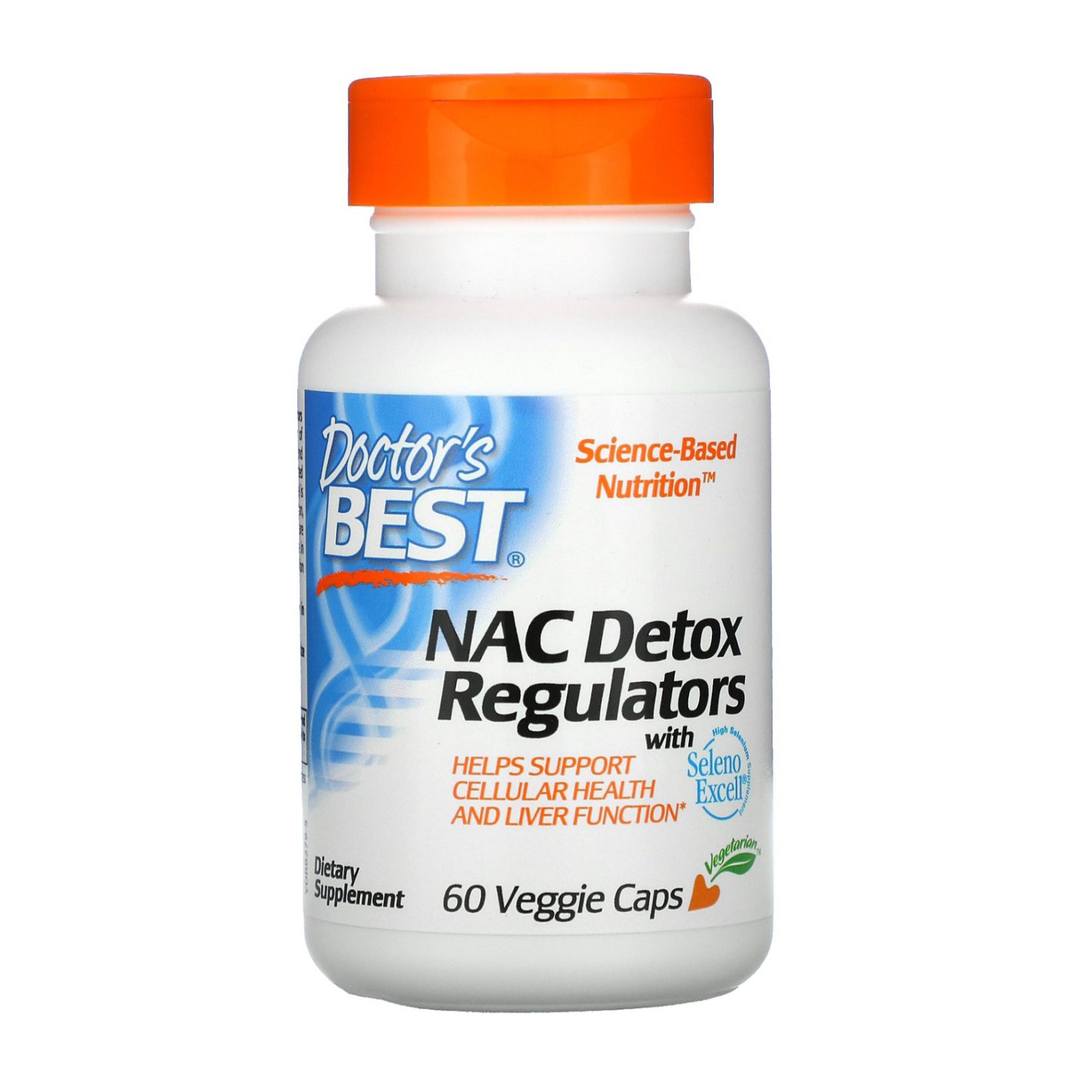 Doctor's Best. NAC - N Acetil Cisteina 600 mg - 60 cápsulas veganas ...